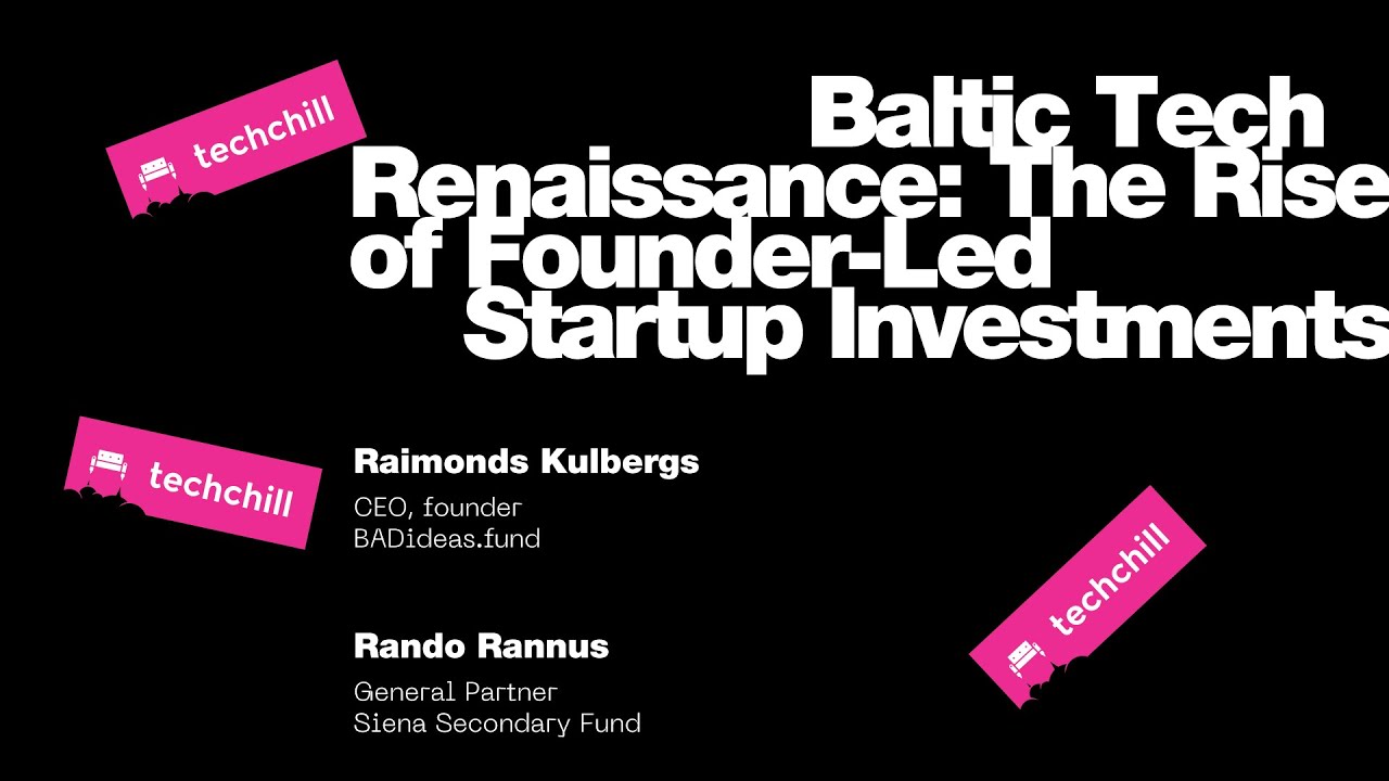 The Rise of Founder-Led Startup Investments. Fireside with Rando Rannus ...