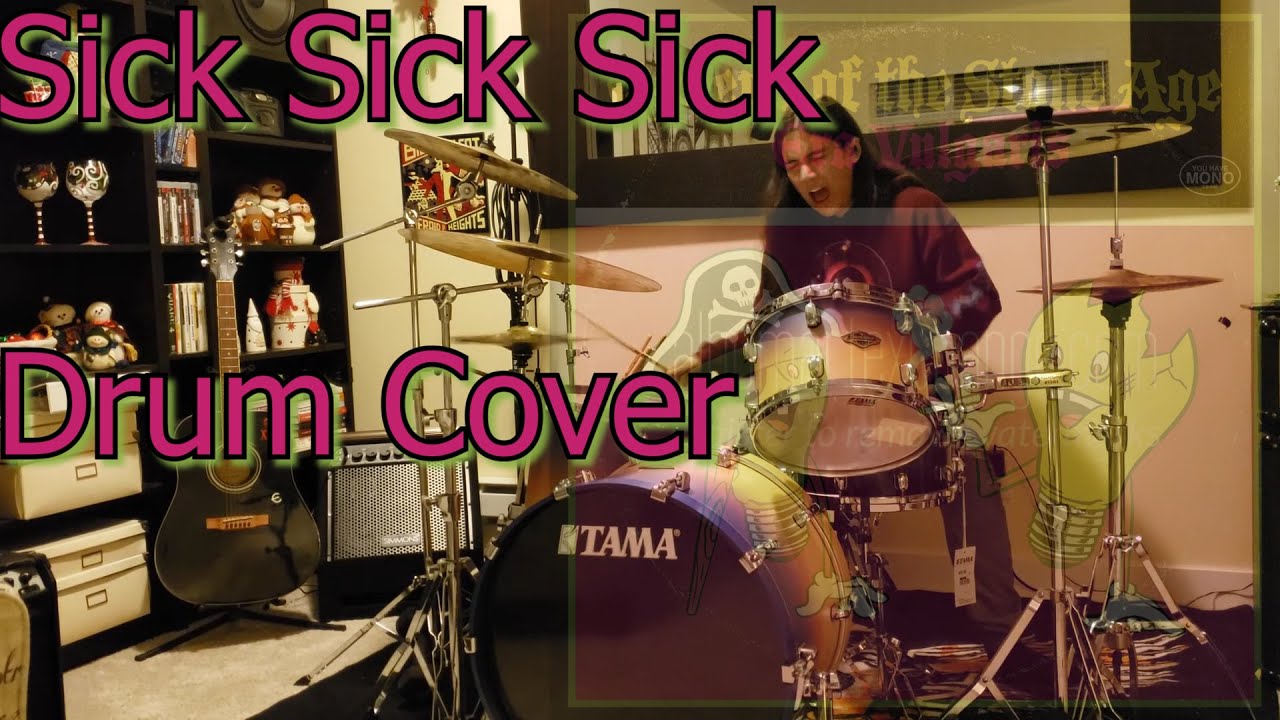Sick Sick Sick - Queens of the Stone Age - Drum Cover - YouTube