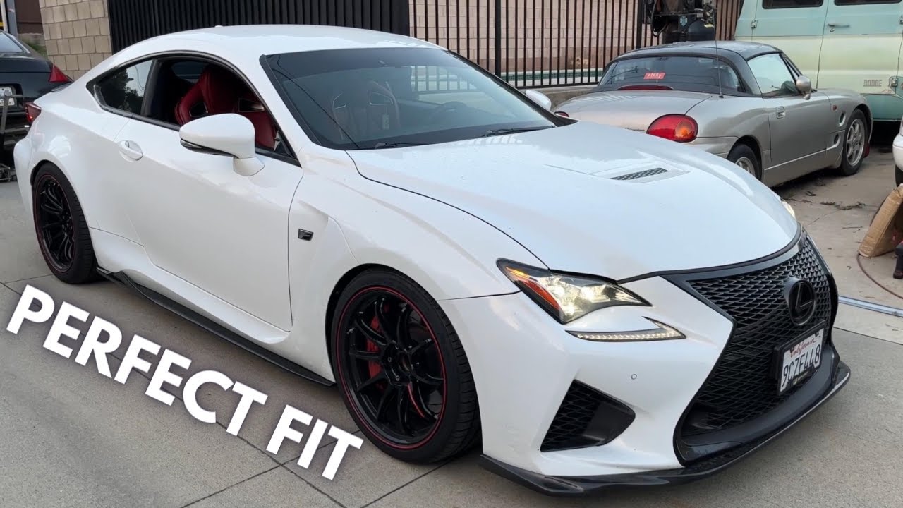VR Style Side Skirt Install! (Lexus RC-F) - YouTube