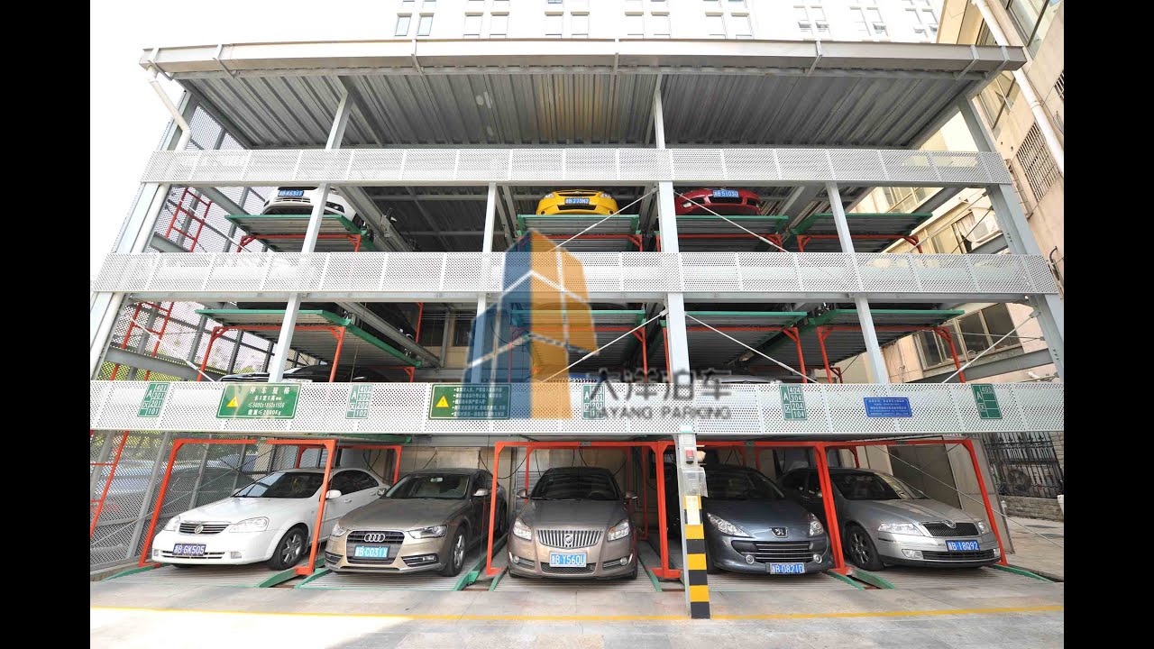 How to install the loading pallet of the mechanical parking system ...