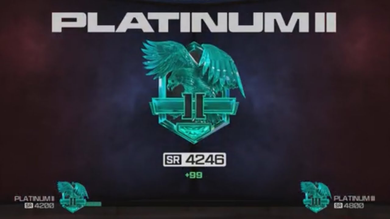 Hit Platinum 2 Ranked Resurgence! (Solo Queue Only 100+ SR) - YouTube