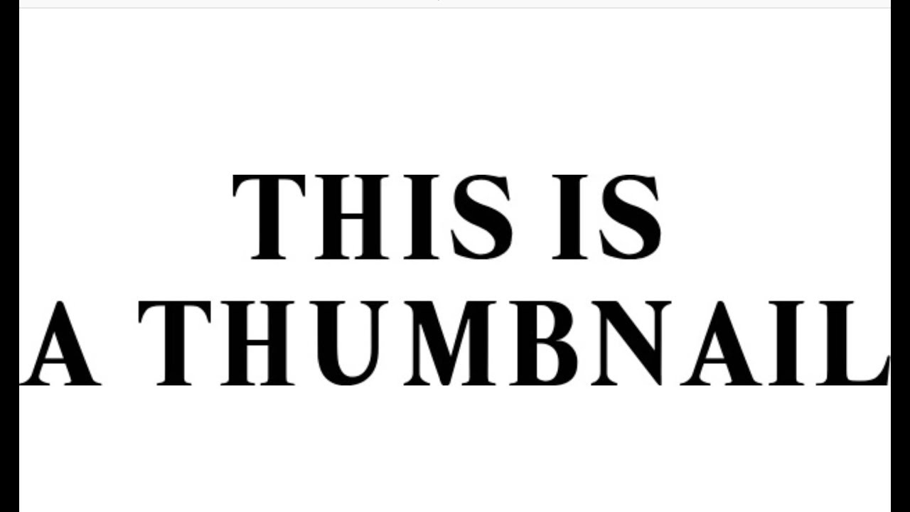 THIS IS A TITLE YouTube THIS IS A TITLE YouTube