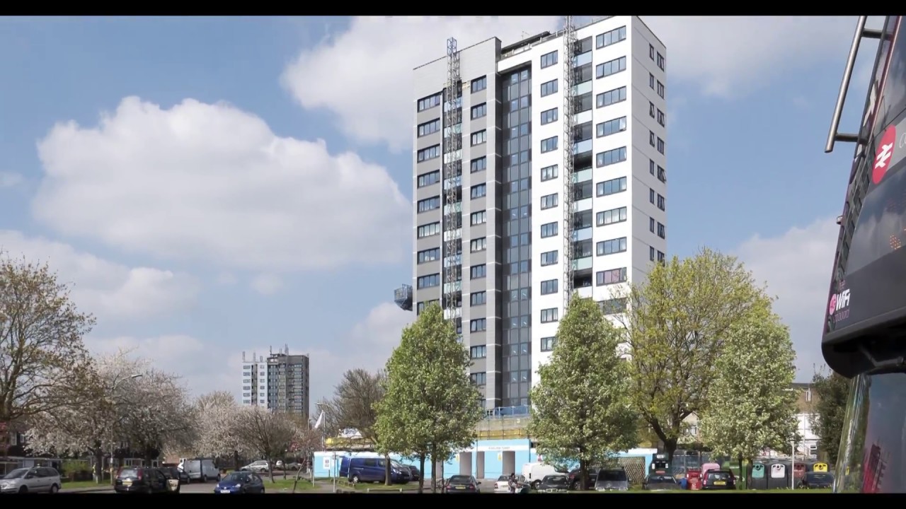 Evenlode Tower, Blackbird Leys Estate, Oxford - Refurbishment of Tower ...