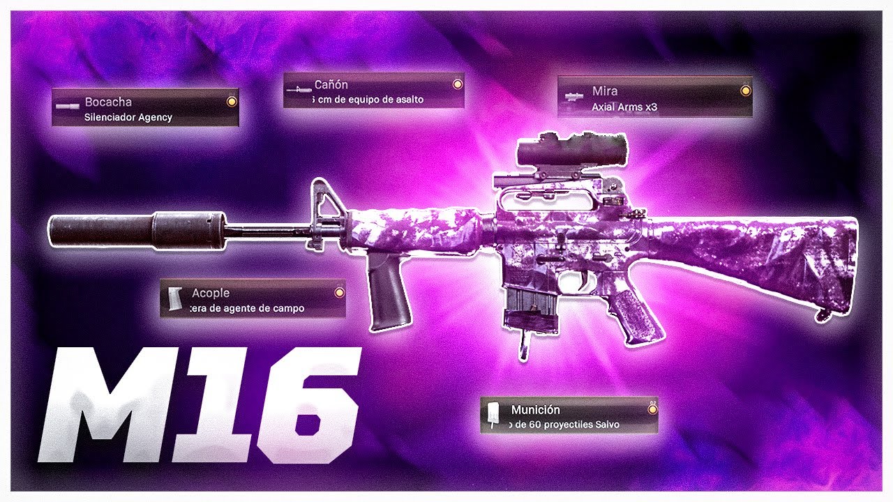 LA MEJOR CLASE de la M16 para COLD WAR WARZONE - YouTube