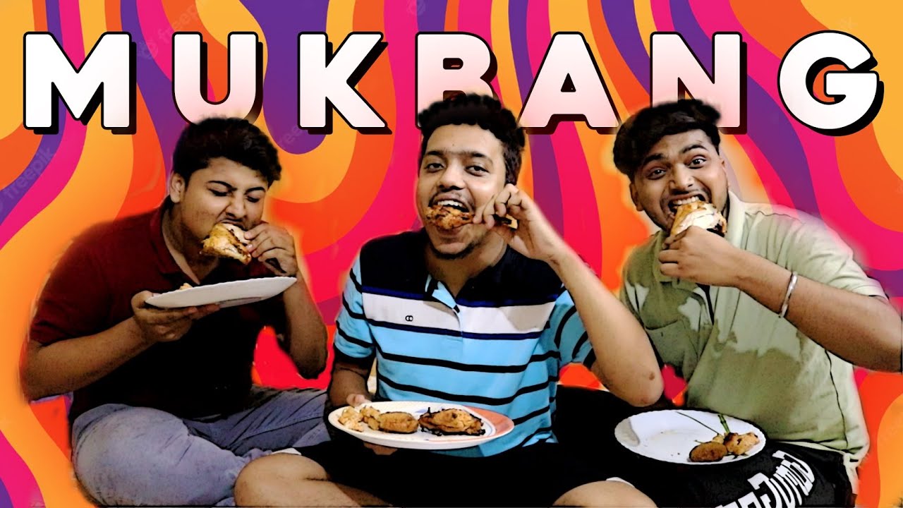 a very weird mukbang - YouTube