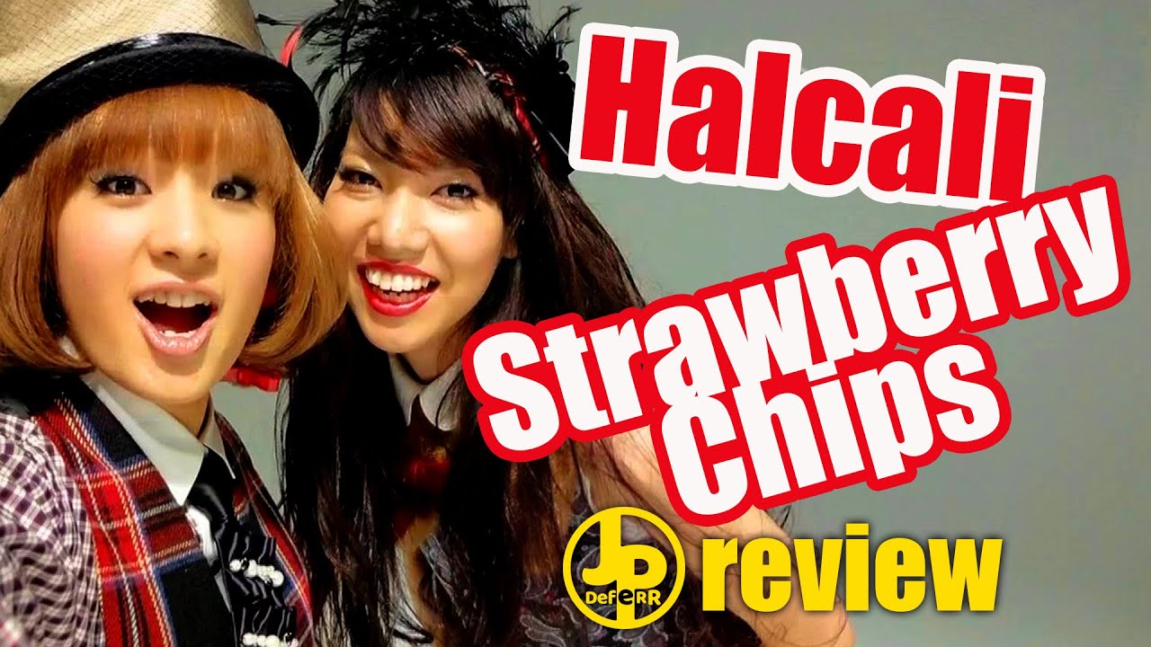 🍓 STRAWBERRY CHIPS (Halcali) - REVIEW [ENG SUB] - YouTube