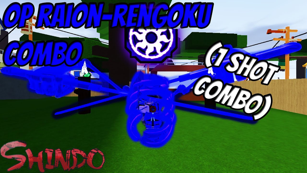 ONE SHOT RAION-RENGOKU COMBO!! | Shindo Life - YouTube