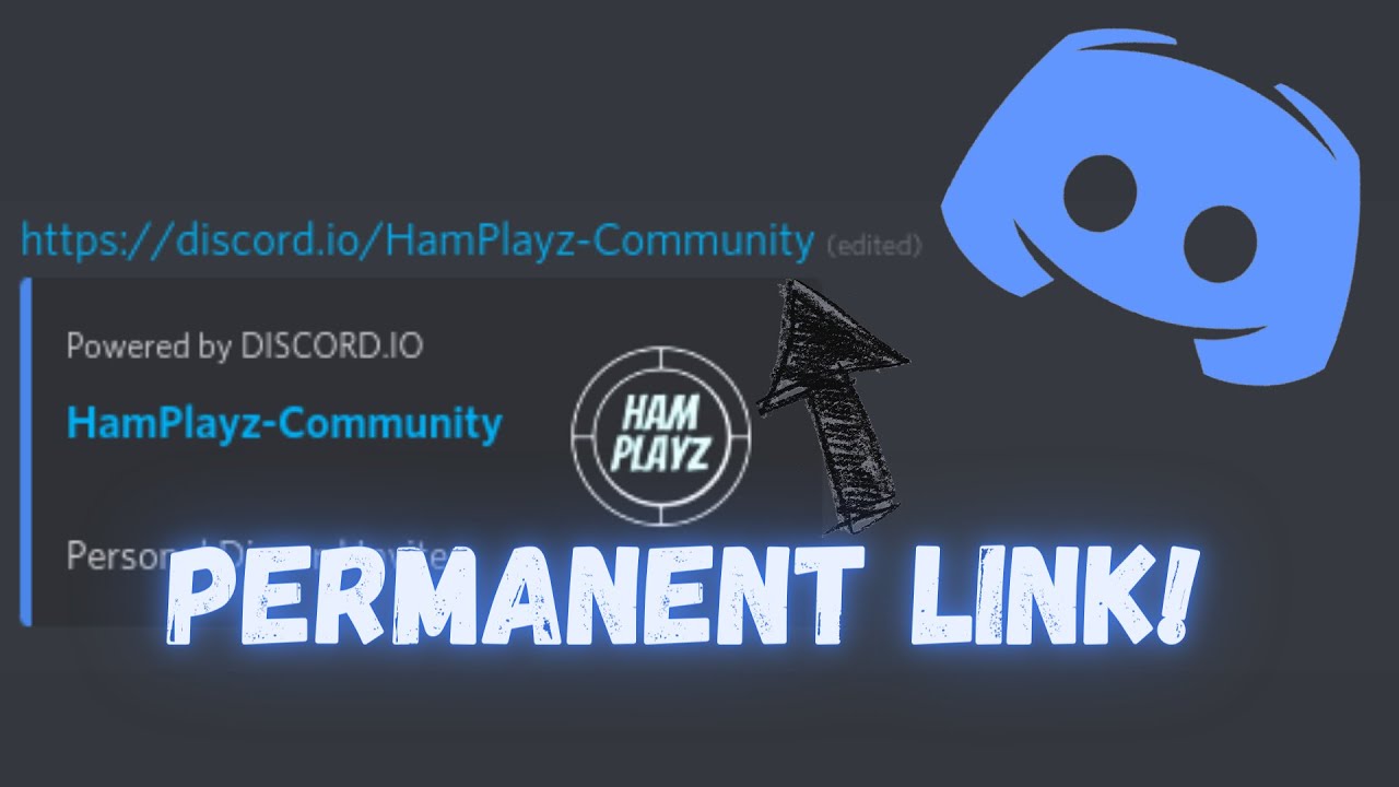 Cara buat CUSTOM dan PERMANENT link untuk server DISCORD - YouTube