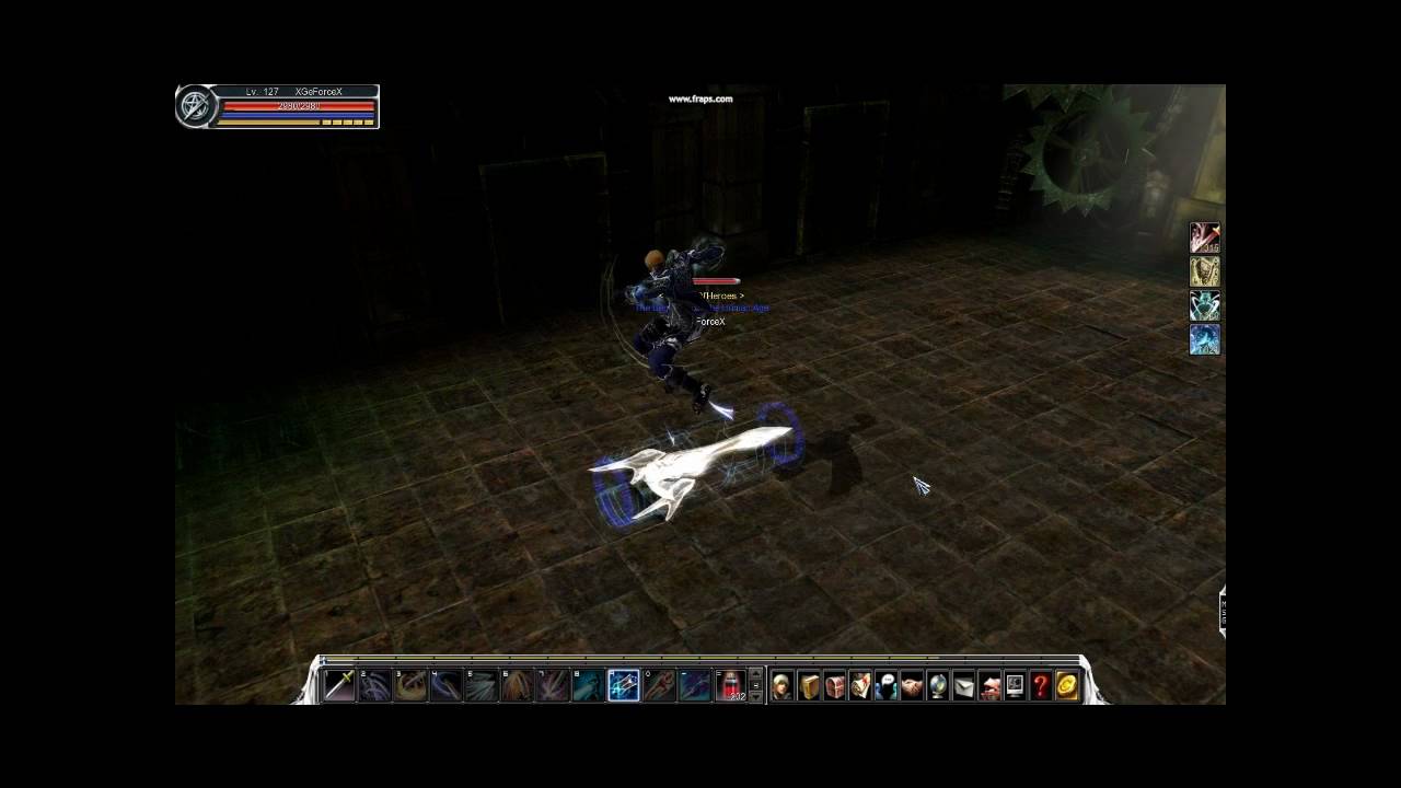 Cabal Force Blader Skills HD - YouTube