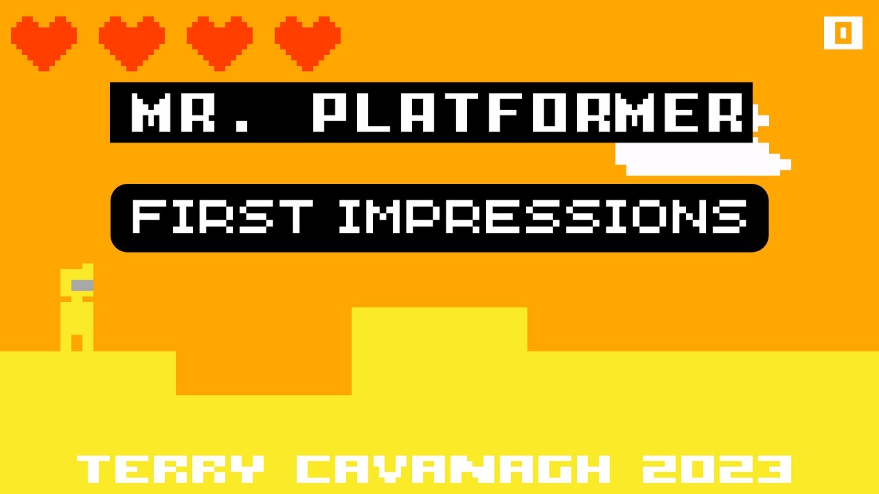 Fighting My Keyboard in Mr. Platformer | First Impressions - YouTube