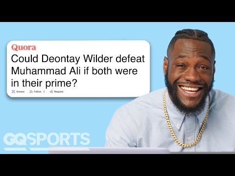 Deontay Wilder Replies to Fans on the Internet | Actually Me | GQ Sports