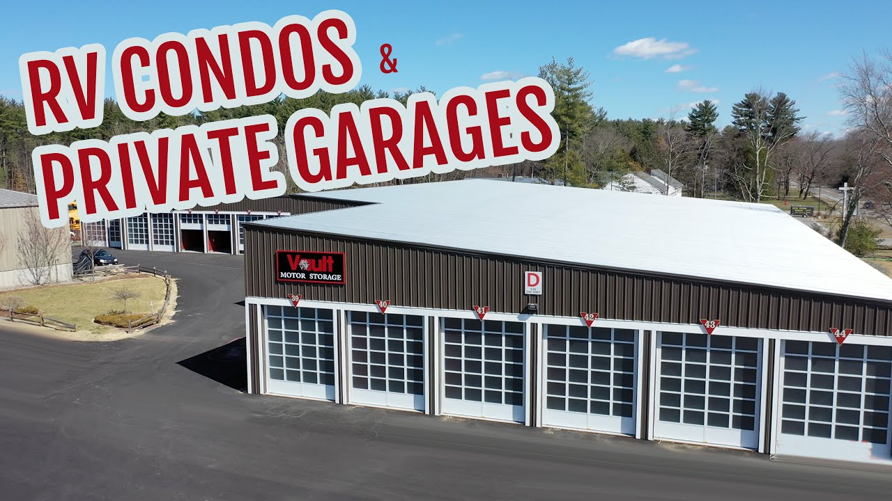 RV Condos & Private Garage | Vault Motor Storage | Merrimack, NH - YouTube