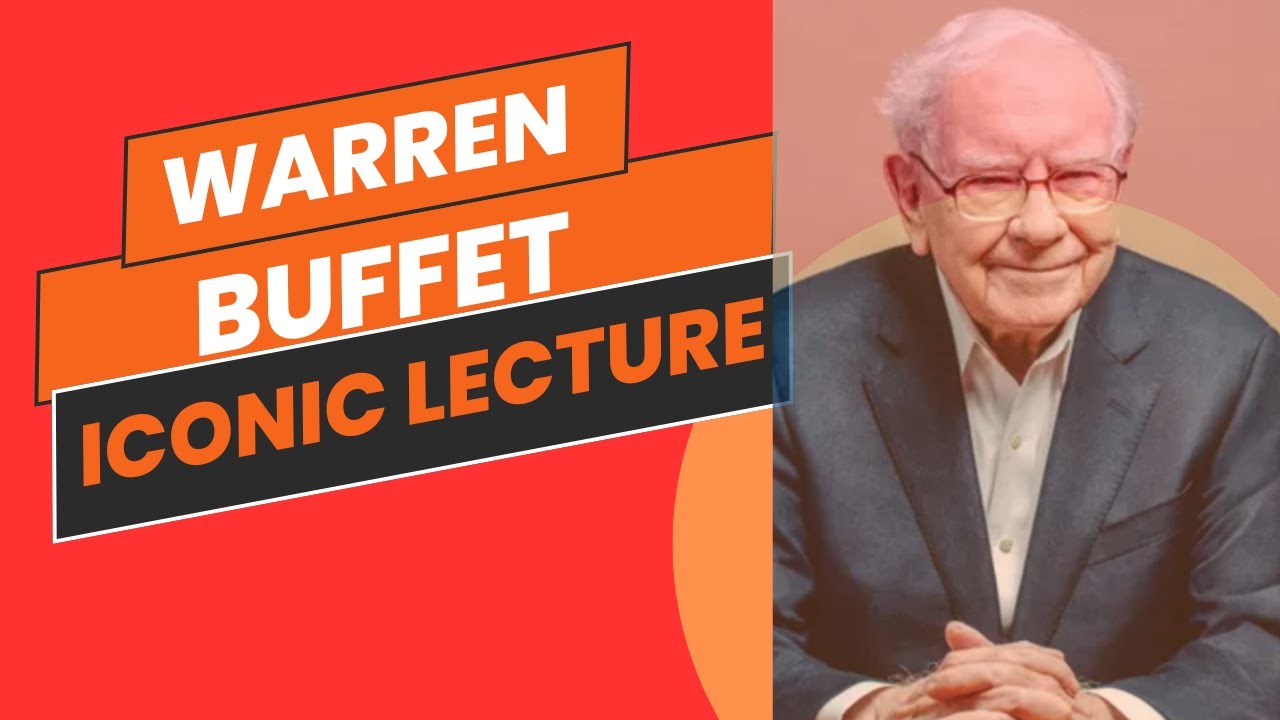 Warren Buffett's Iconic Investing Lecture - YouTube