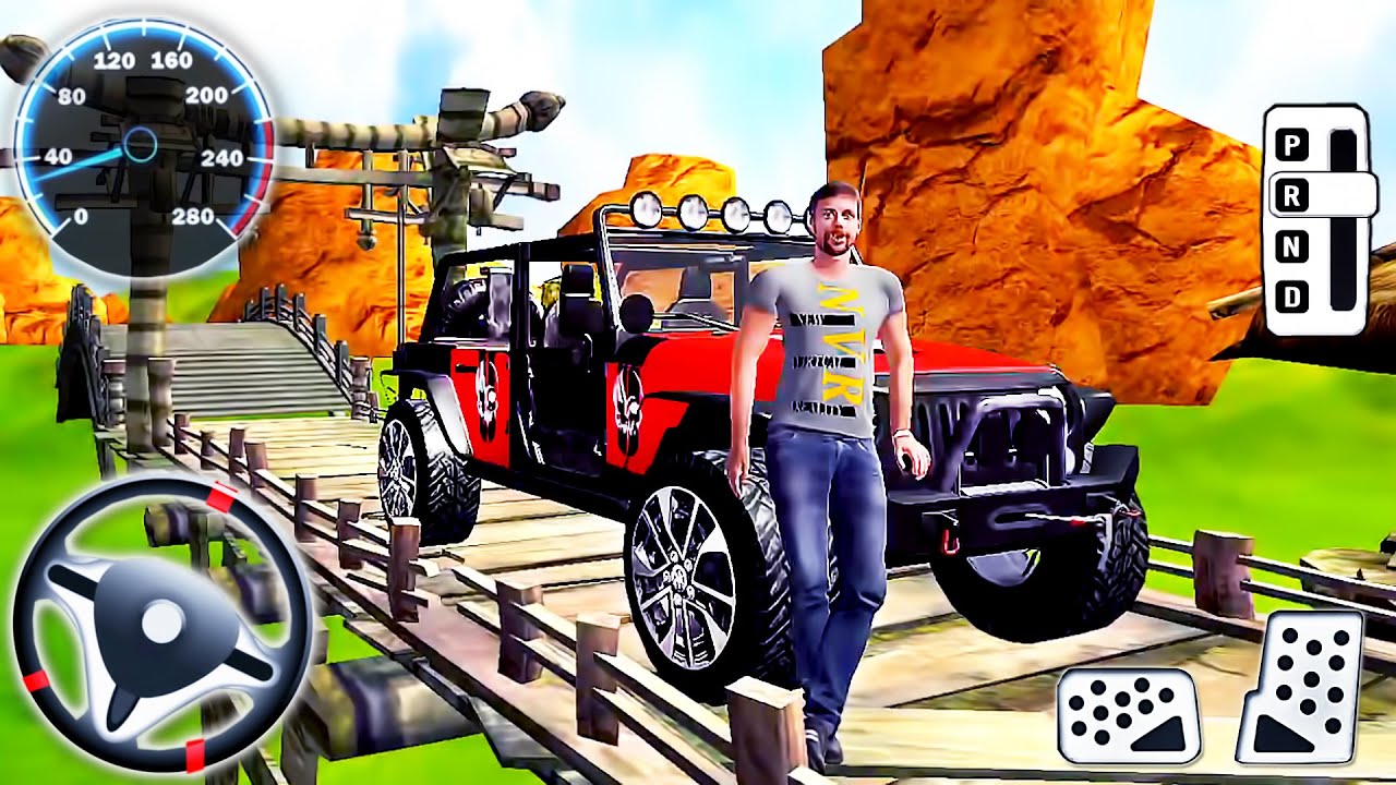 Offroad Jeep Driving 3D Game - Crazy SUV 4x4 Stunt Drive - Android ...