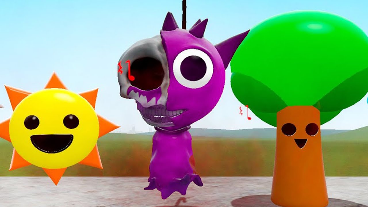New Raddy Horror Sprunki Family in Garry's Mod - YouTube