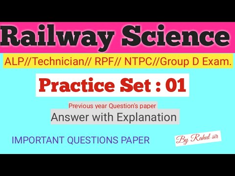 Railway Science/Practice Set-1/General Science Objective Questions # ...