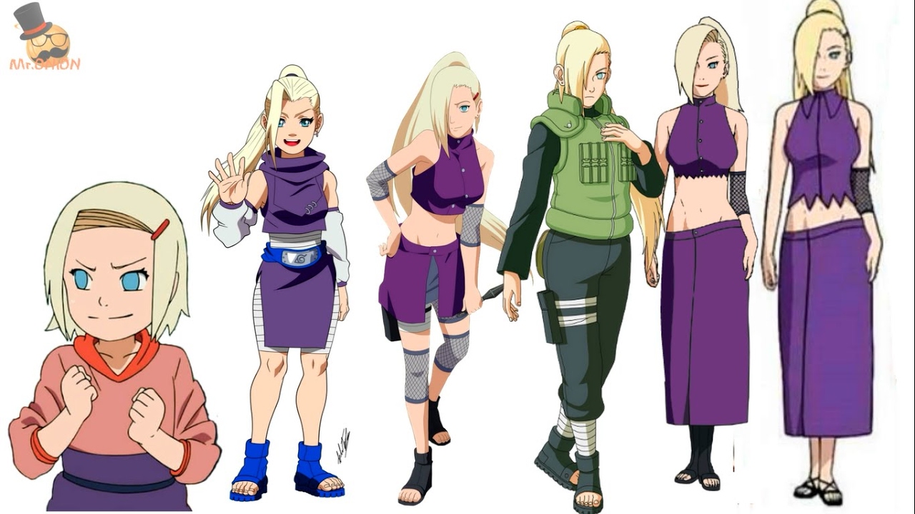 Naruto:Ino Yamanaka evolution - YouTube