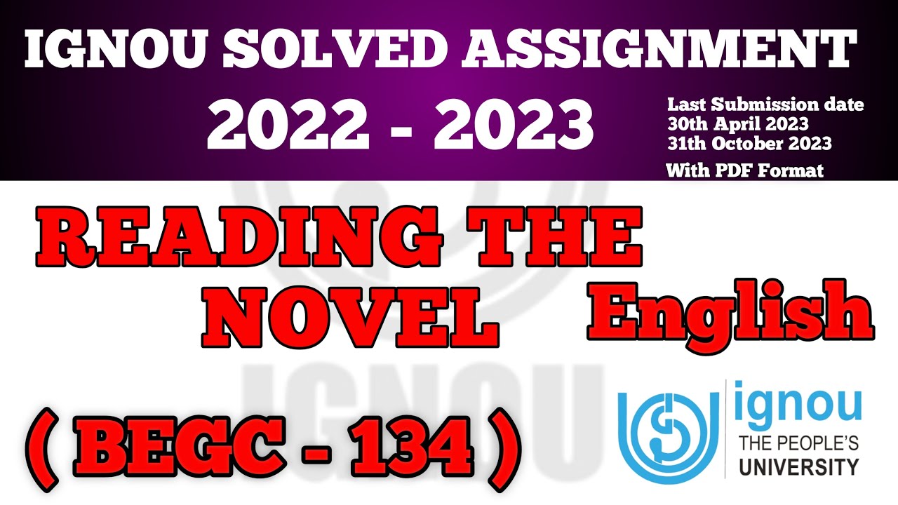 BEGC 134 SOLVED ASSIGNMENT 2022-23 IN ENGLISH | BEGC 134 SOLVED ...