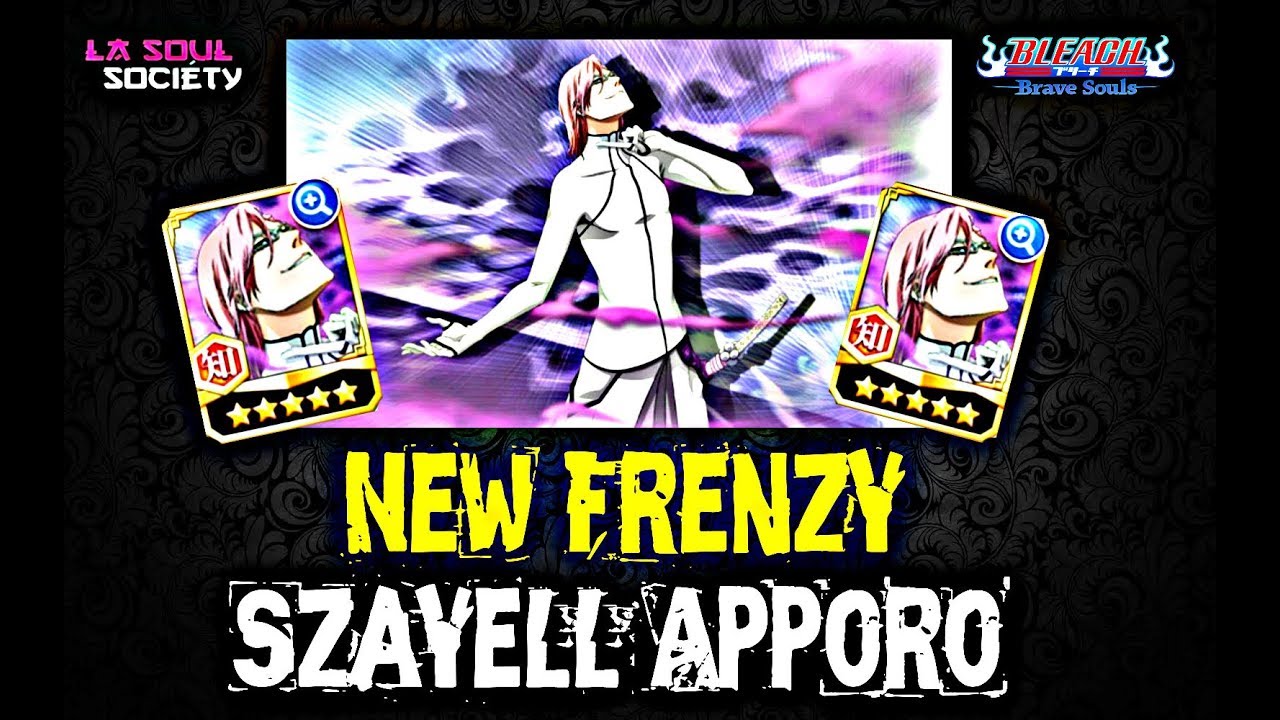 Bleach Brave Souls ' New Frenzy Character Szayell Apporo Grantz ...