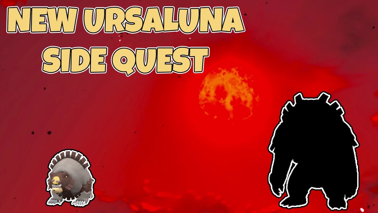 How to get New Ursaluna | Bloodmoon Form | Pokemon Scarlet & Violet DLC ...
