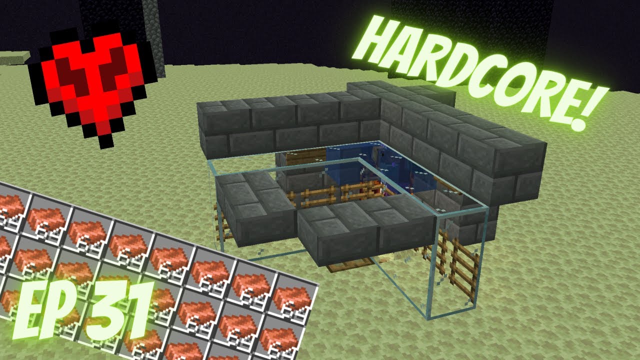 Making an *OP* copper farm in HARDCORE SUPERFLAT minecraft - YouTube