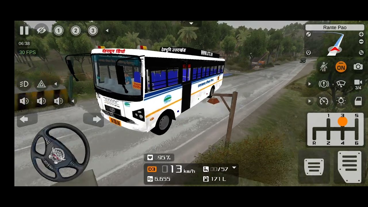 Uttrakhand bus UTC - YouTube