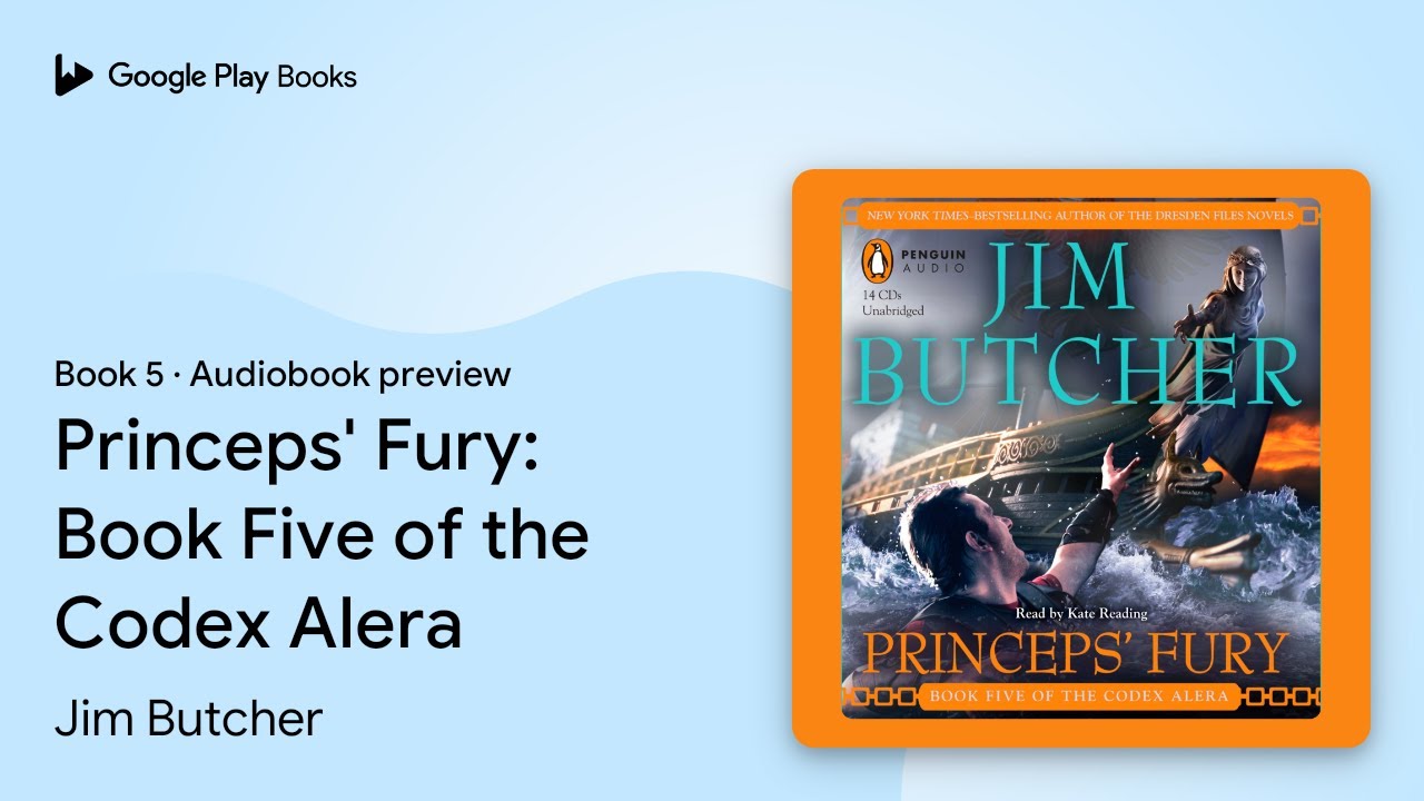 Princeps' Fury: Book Five of the Codex Alera by Jim Butcher · Audiobook ...