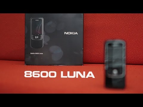 Nokia 8600 Luna unboxing