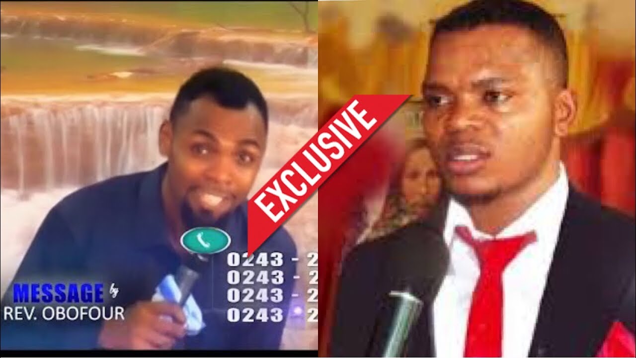 Rev Obofour dancing with his church members and di$$ing Obinim - YouTube