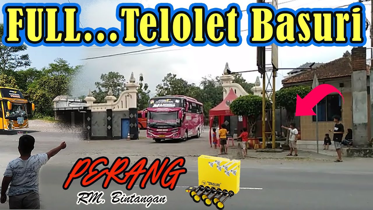 Full Telolet Basuri Bus Pariwisata. - YouTube