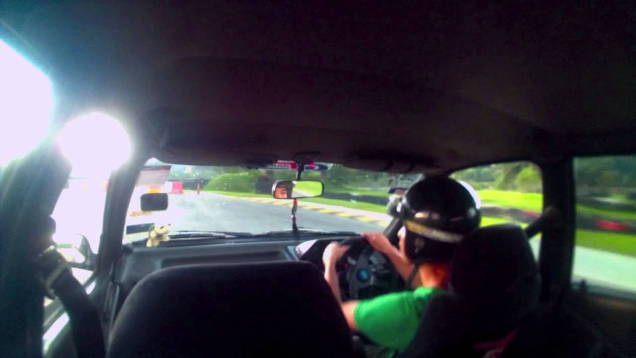 charade aura gtti turbo at Elite Speedway Track - YouTube