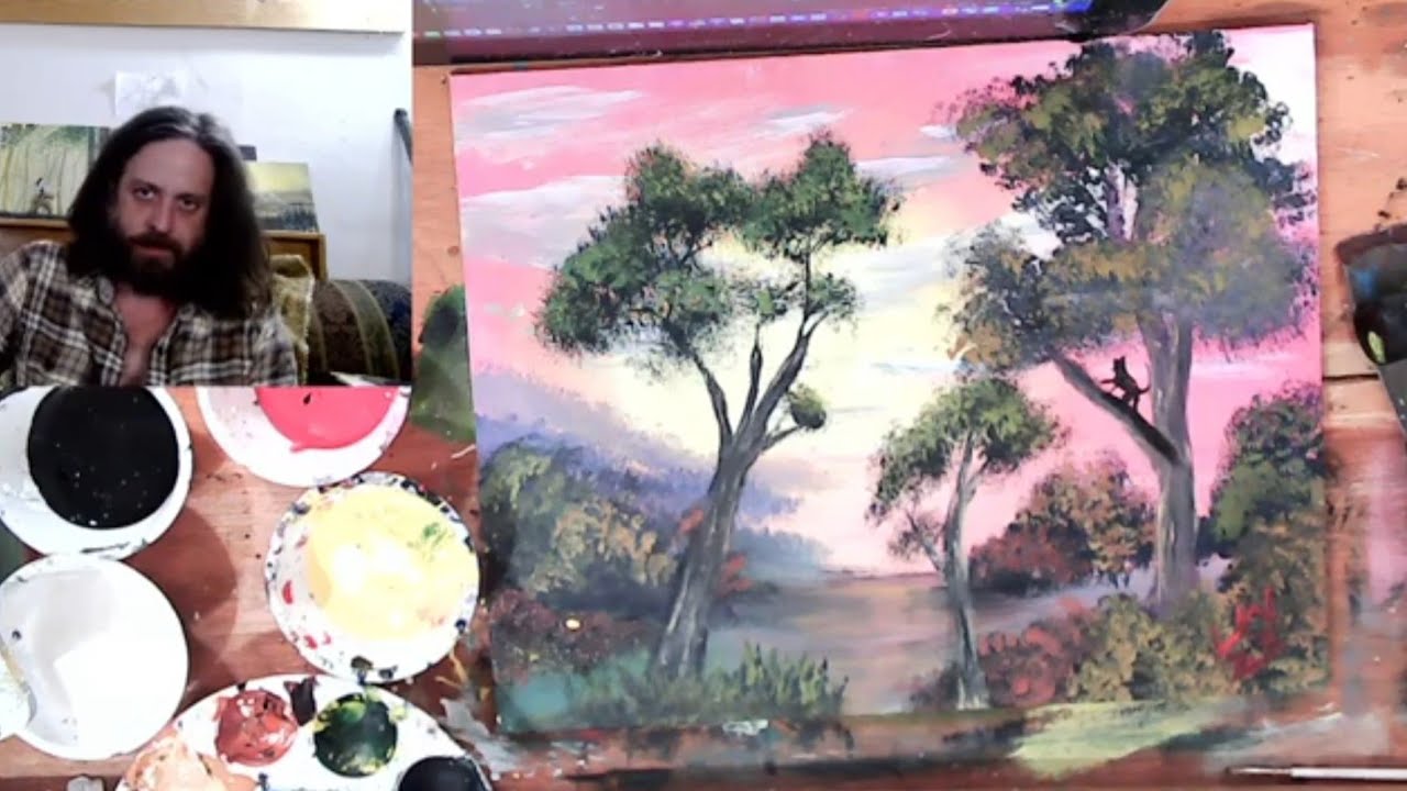 Texas Modern Fine Art presents: Live Stream Painting - YouTube