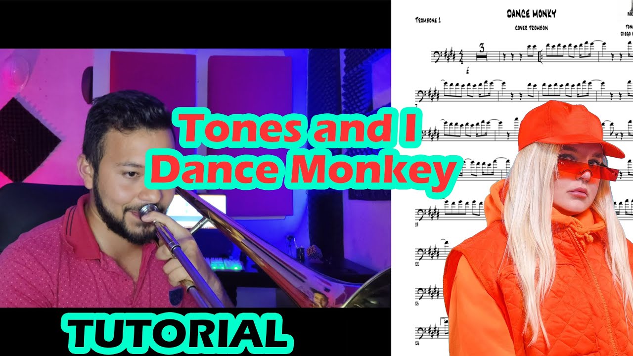 Como tocar DANCE MONKEY en trombón | Partitura + Audio - YouTube