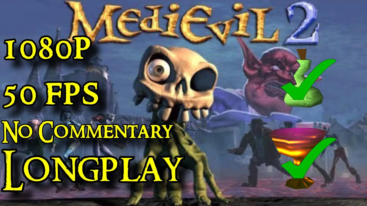 PS1: MediEvil 2 longplay PAL (100% Completion, All Chalices and Life ...