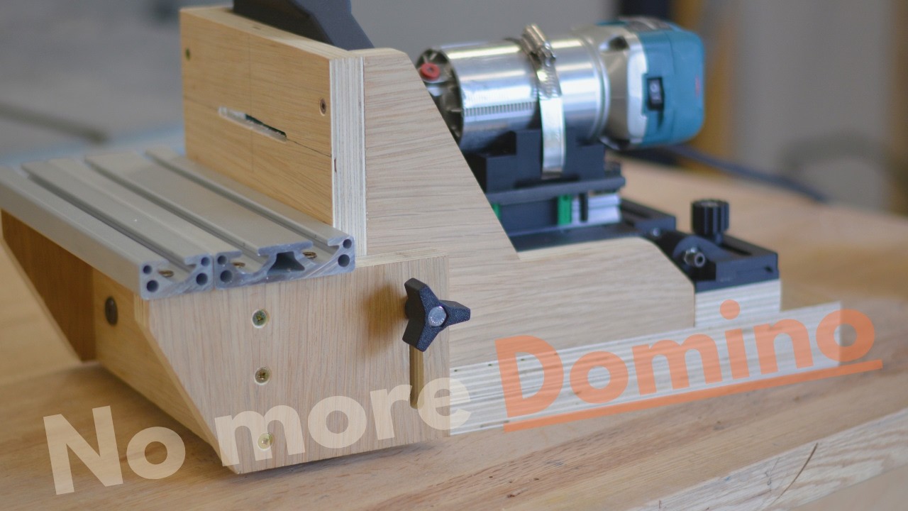 Floating tenons made easy - DIY domino - YouTube