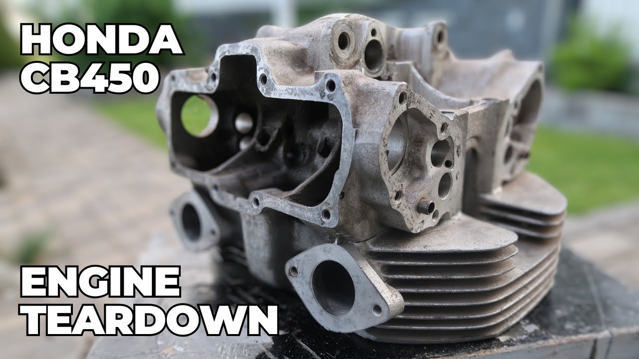 DIY Honda CB450 Engine Teardown | Step-by-step - YouTube