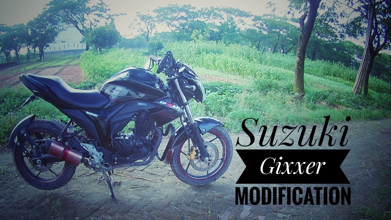//Suzuki Gixxer Modification// - YouTube