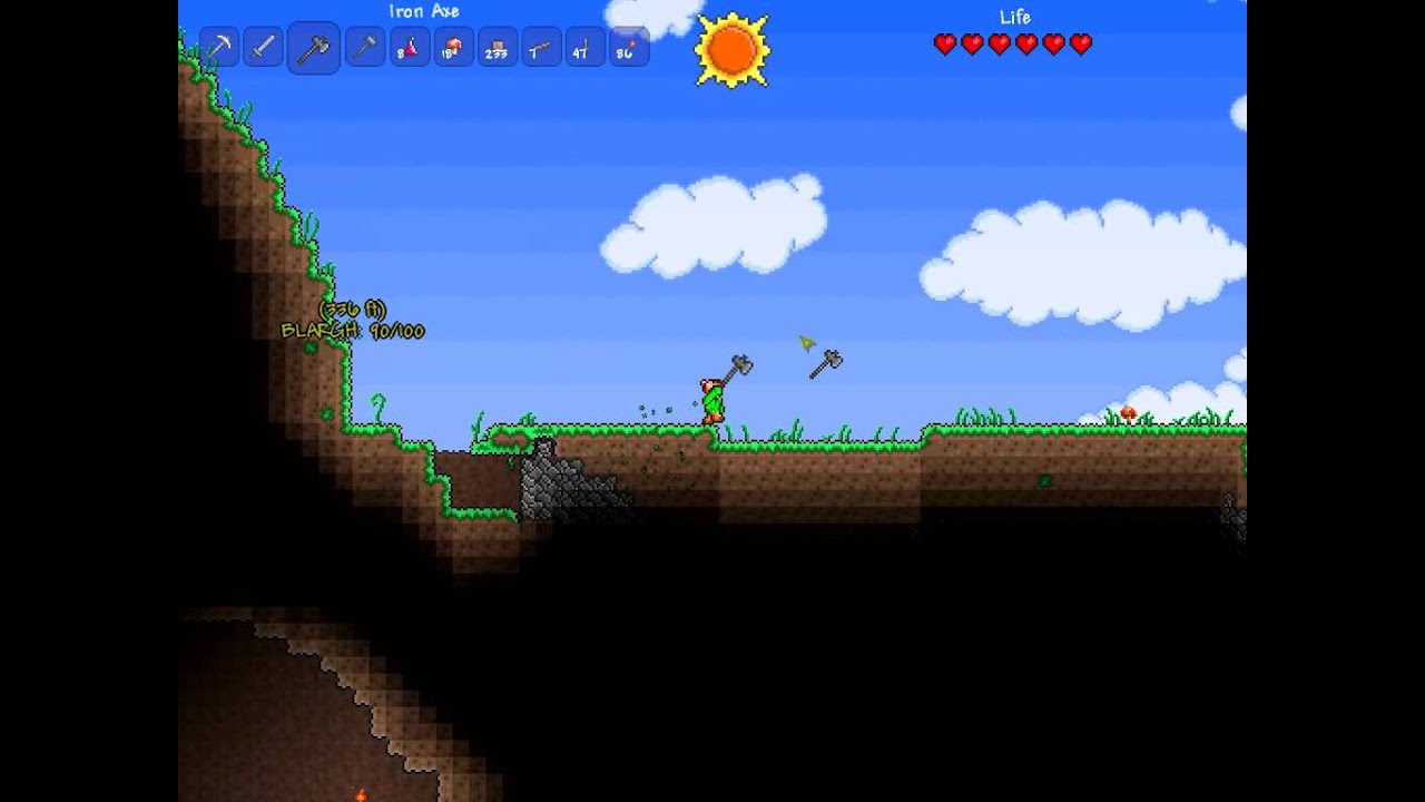 Green And Blue: Terraria LP- Ep. 6 - YouTube