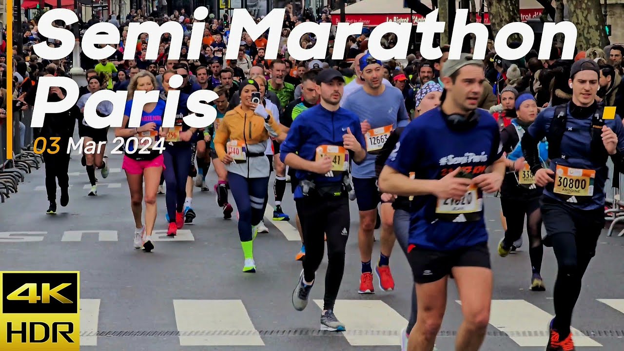 Semi Marathon Paris 2024 - Exclusive - YouTube