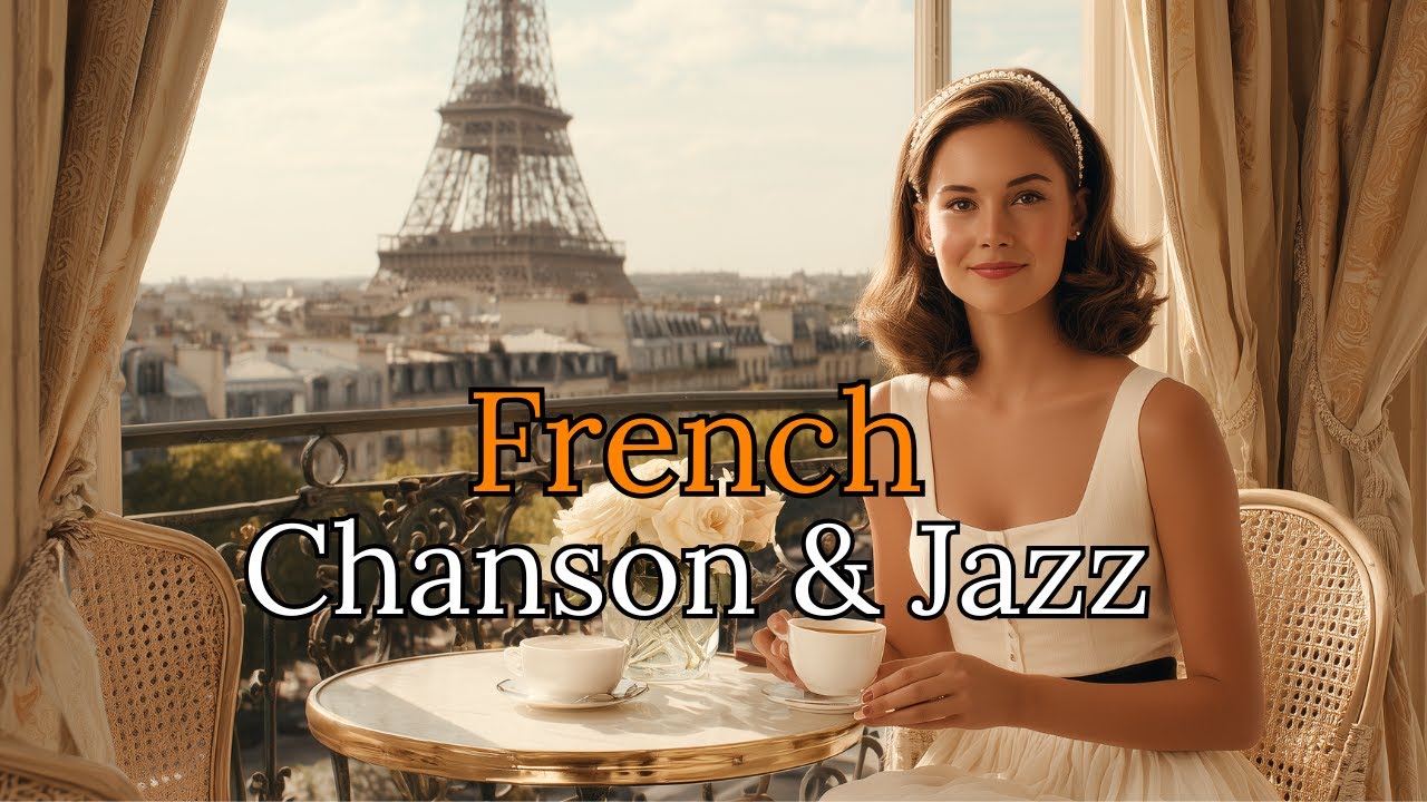 [Playlist No.44] French Chanson & Jazz Vibes 🪗 | Elegant Parisian Café ...