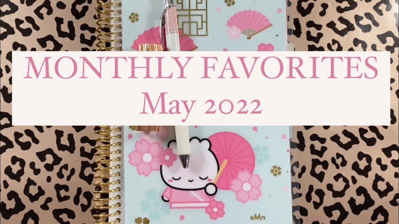 My Top Five Monthly FAVORITES | Erin Condren | Charlotte Tilbury ...