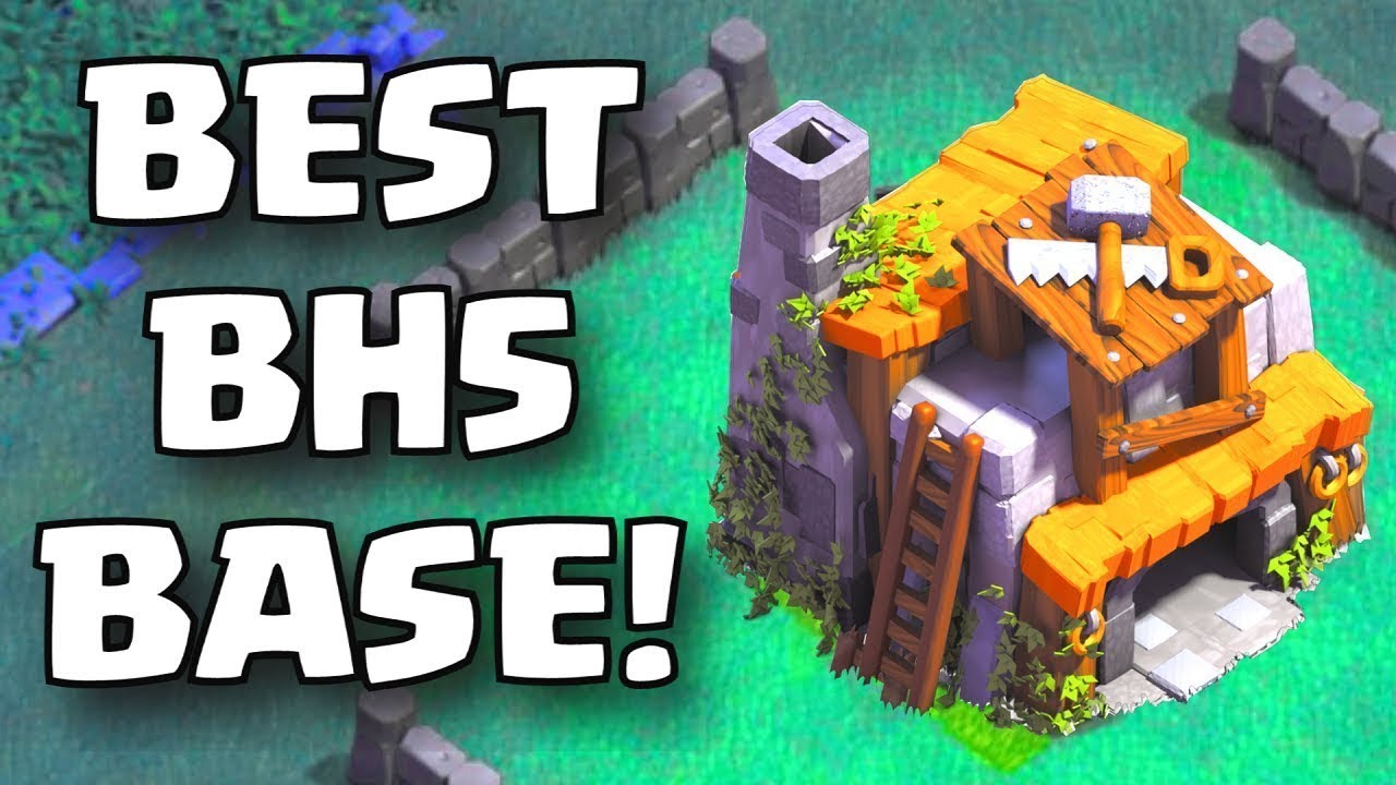 Clash Of Clans BEST Builder Hall 5 Base +3400 Trophy | CoC BH5 Builder ...