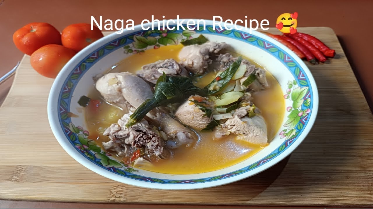 Naga style chicken Curry||Chicken recipe||Boil chicken.. - YouTube