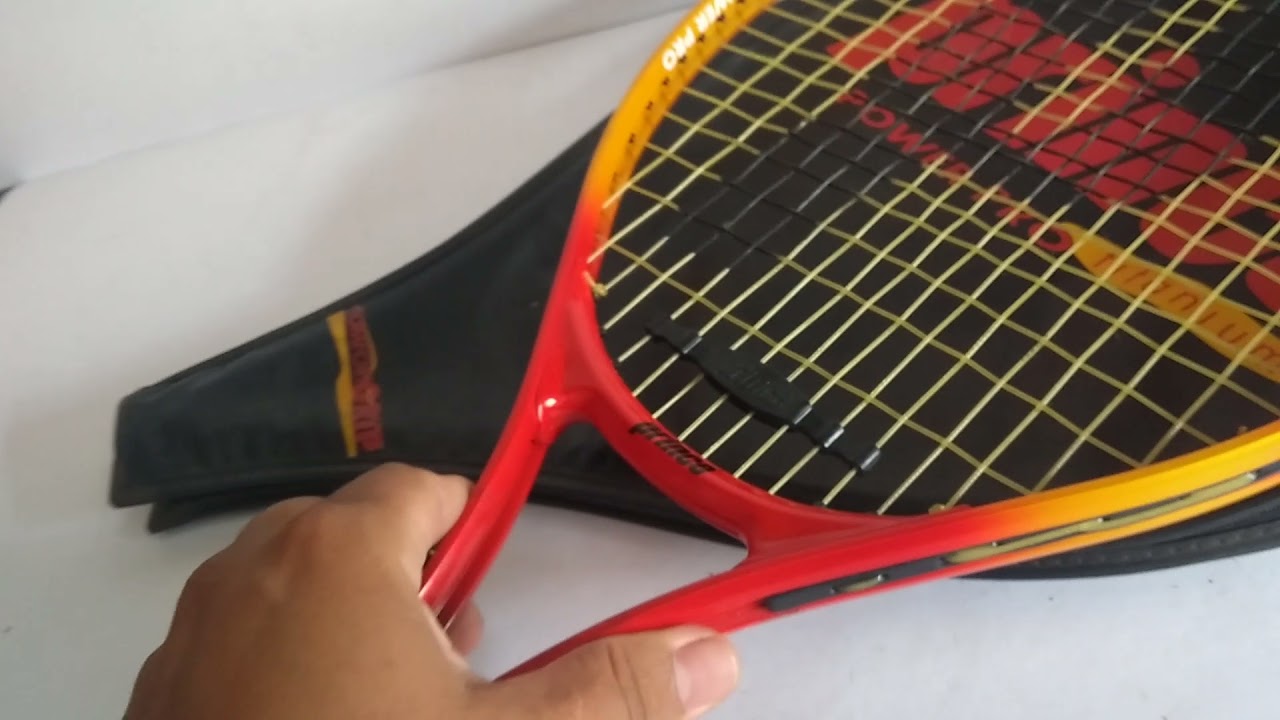 Raquete De Tenis Prince Synergy Series Power Pro Titanium - YouTube