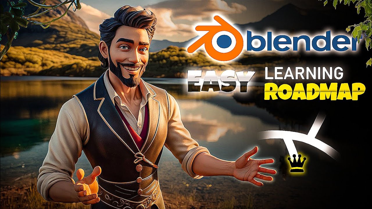 Master Blender in 12 Weeks: Easy Roadmap for Beginners - YouTube