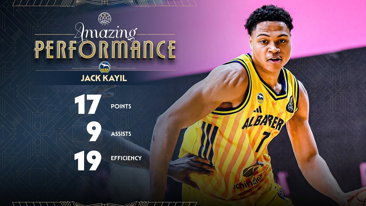 Jack Kayil (17 PTS) | Player Highlights | ELAN v ALBA | #BasketballCL ...