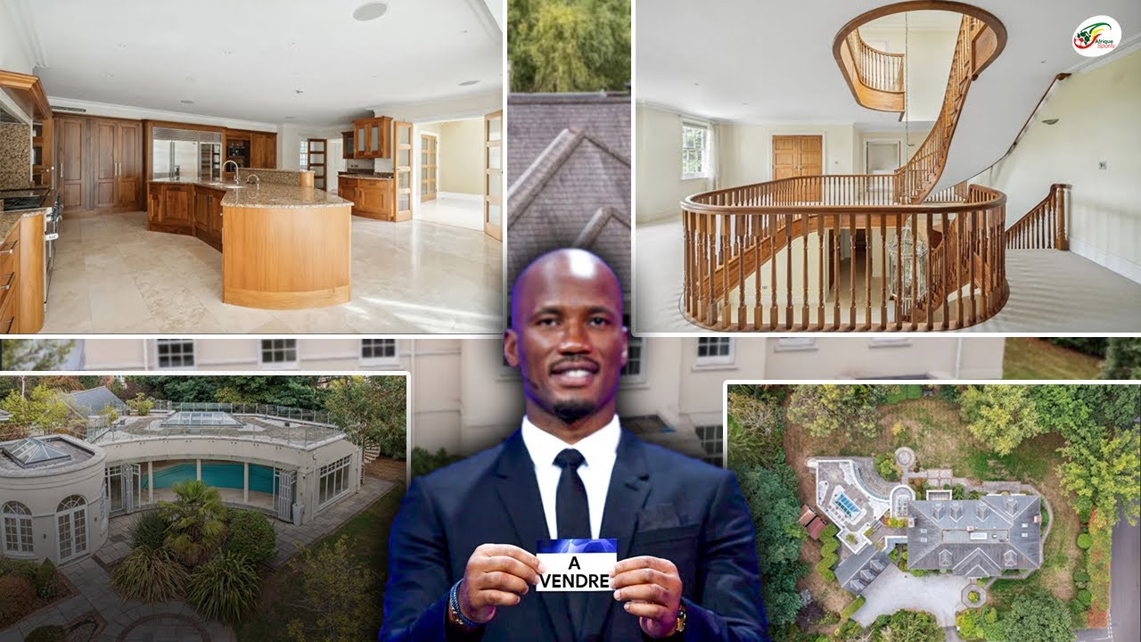 Découvrez la magnifique Villa à Londres que Drogba vend à plusieurs ...