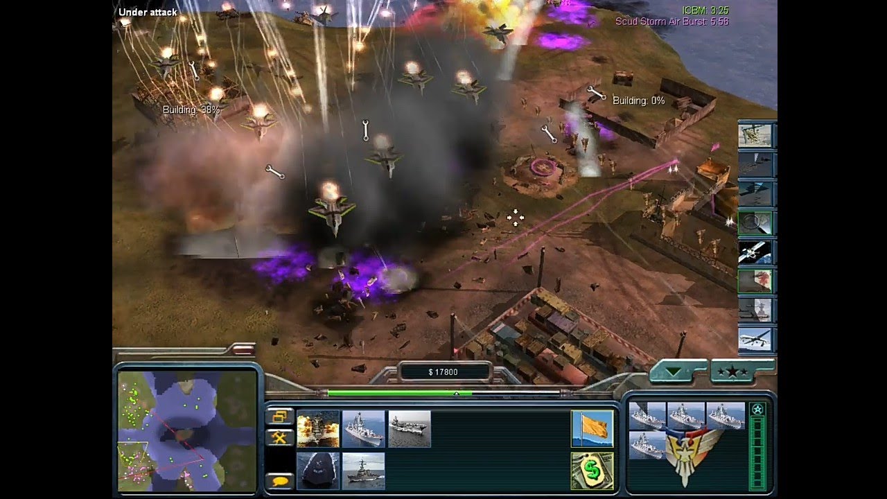 Command & Conquer: Generals — Zero Hour |Reborn | 1 vs 3 - YouTube