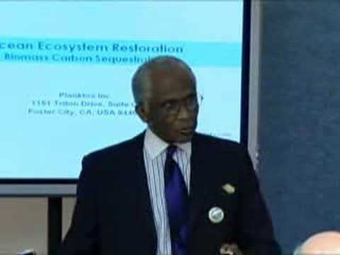 Dr. Noel Brown dedicating Planktos launch - YouTube