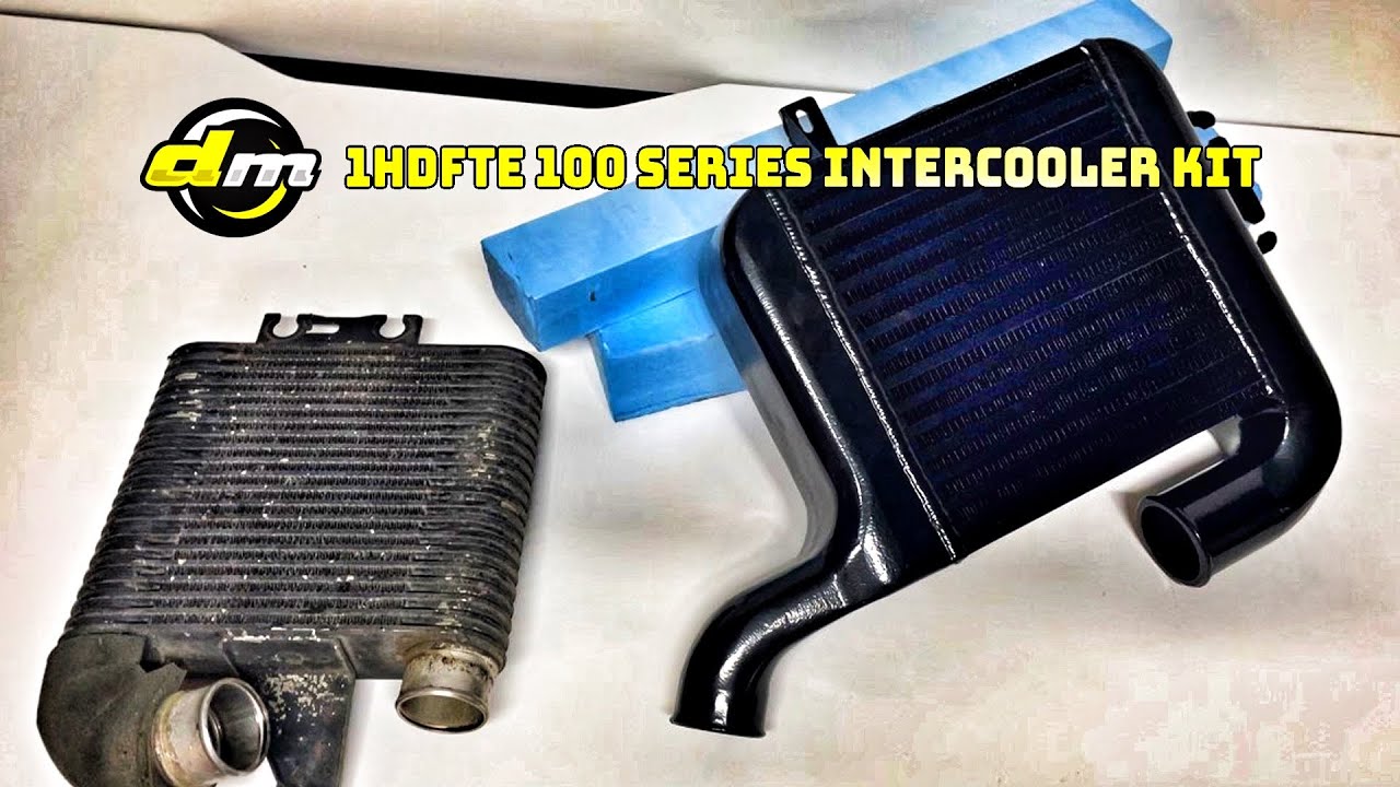 Worlds First DM Intercooler suit the 1HDFTE 100 series landcruiser ...